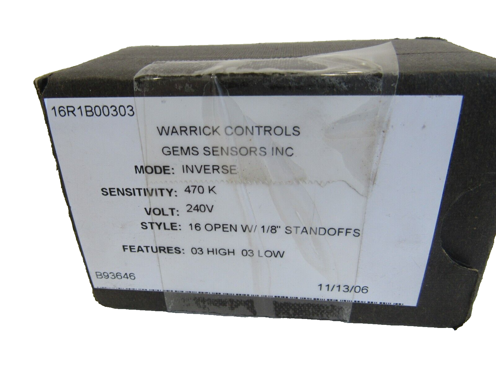 NEW WARRICK CONTROLS 16R1B0-03-03 CIRCUIT BOARD 16R1B0 0303 - SB ...