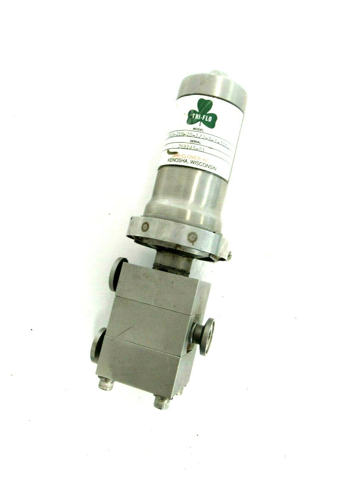 USED TRI FLO 655-21M-20-1/2-B-Y-316L VALVE 65521M2012BY316L - SB ...