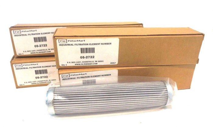 4 NEW FILTERMART 05-2722 FILTER ELEMENT 052722 - SB Industrial Supply, Inc.