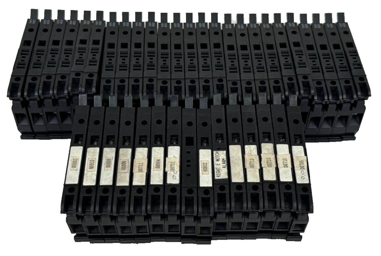 LOT OF 40 ALLEN BRADLEY 1492-H5 TERMINAL FUSE HOLDERS 500V 15A 1492-H ...