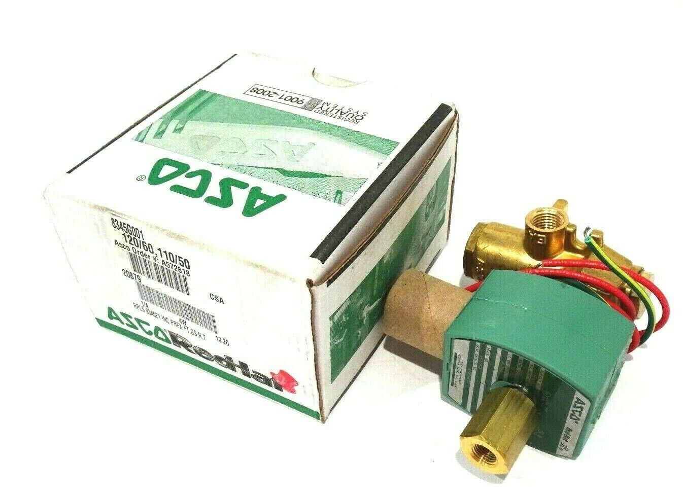NEW ASCO 8345G001 SOLENOID VALVE - SB Industrial Supply, Inc.