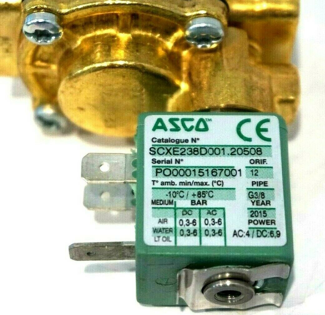 NEW ASCO SCXE238D001 .20508 SOLENOID VALVE SCXE238D001 - SB Industrial ...