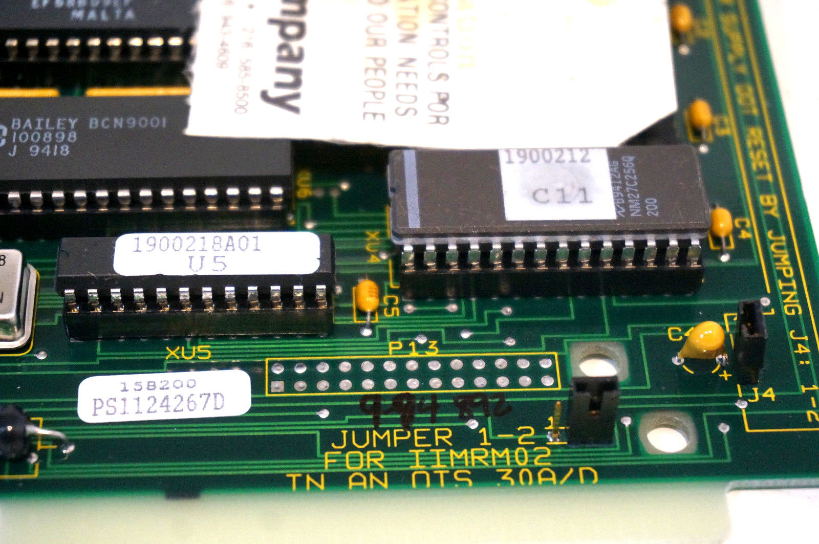 NEW BAILEY CONTROLS IIMKM01 PC BOARD 6638511K1 - SB Industrial Supply, Inc.