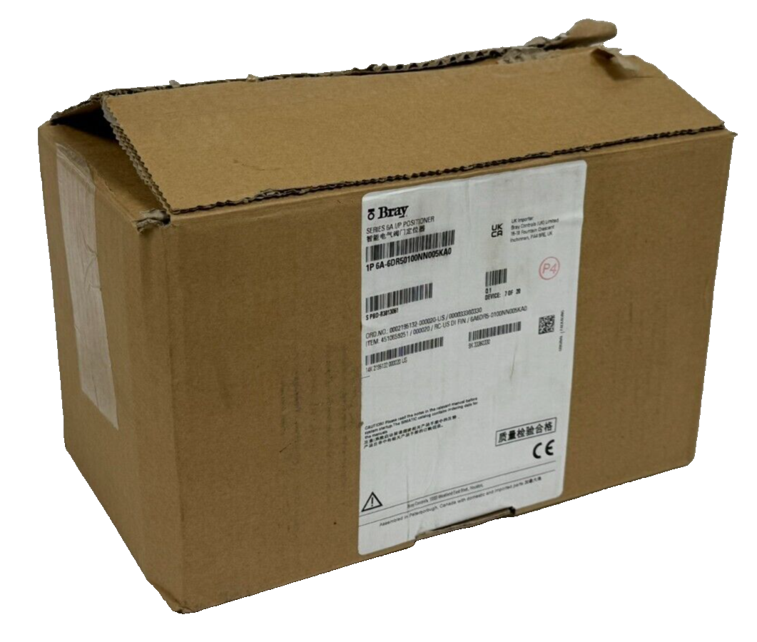 NEW BRAY 6A-6DR50100NN005KA0 SERIES 6A I/P POSITIONER 6DR50100NN005KA0 ...