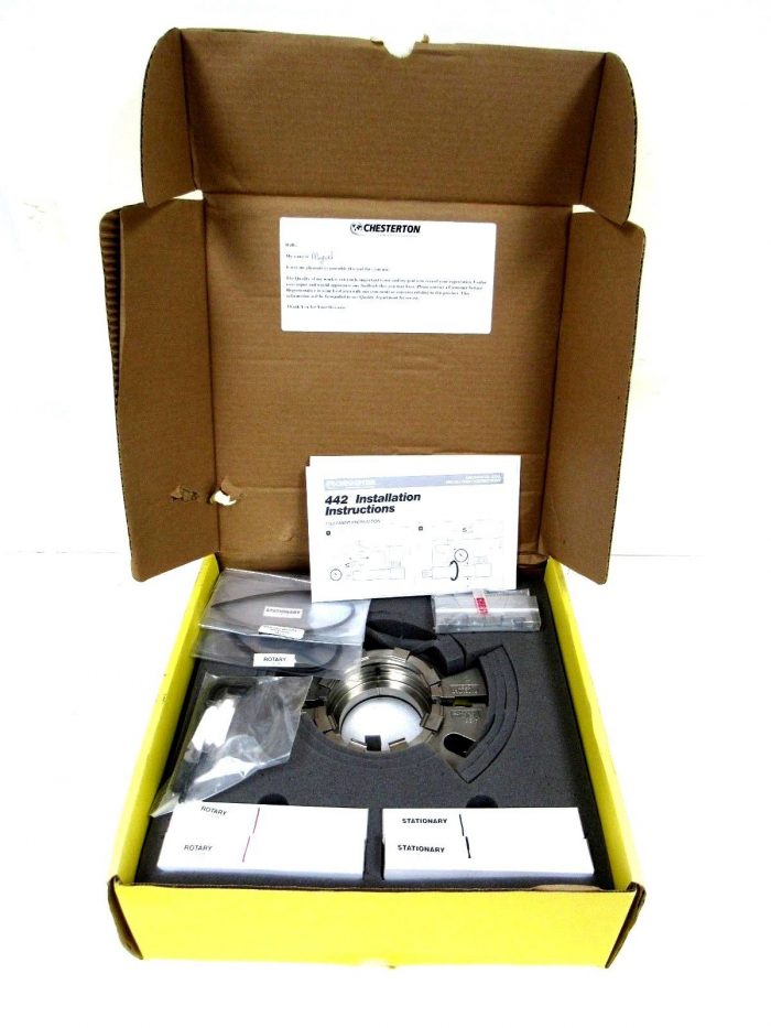 NEW CHESTERTON 442 SPLIT SEAL KIT SHAFT SIZE 3.250 SEAL SIZE -26 - SB ...