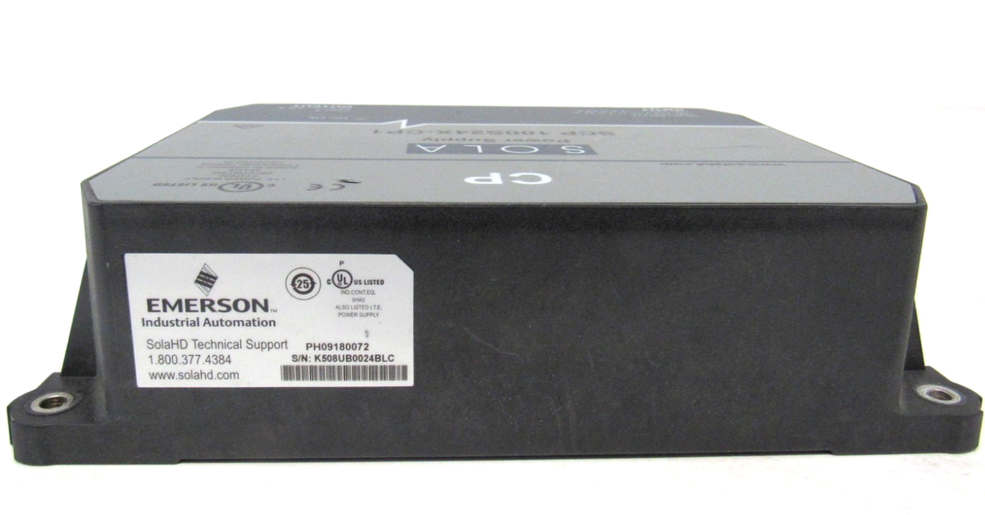 NEW EMERSON SCP 100S24X-CP1 POWER SUPPLY SCP100S24XCP1 - SB Industrial ...