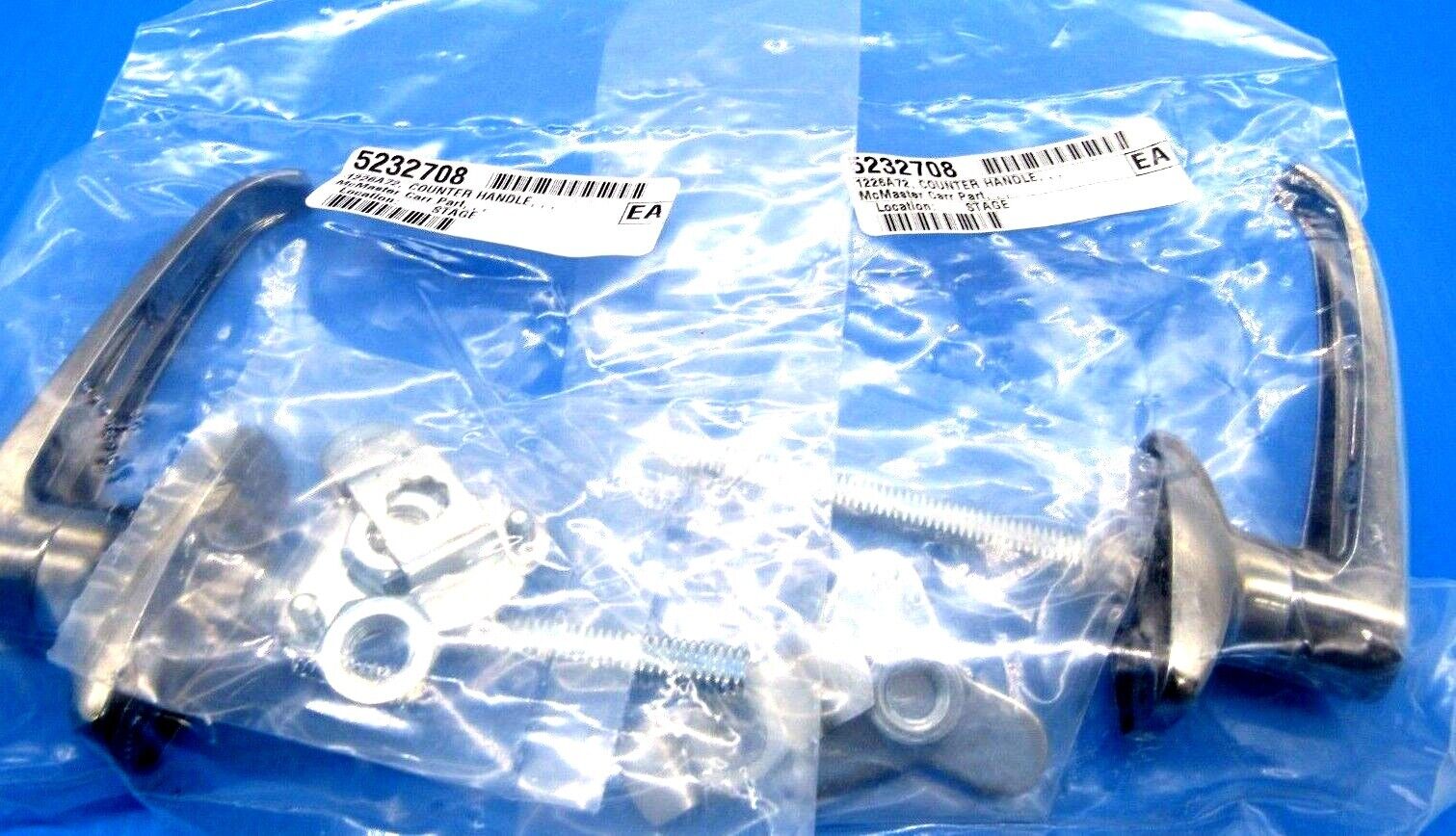 NEW LOT OF 2 MCMASTER-CARR 1226A72 COUNTER HANDLE - SB Industrial ...