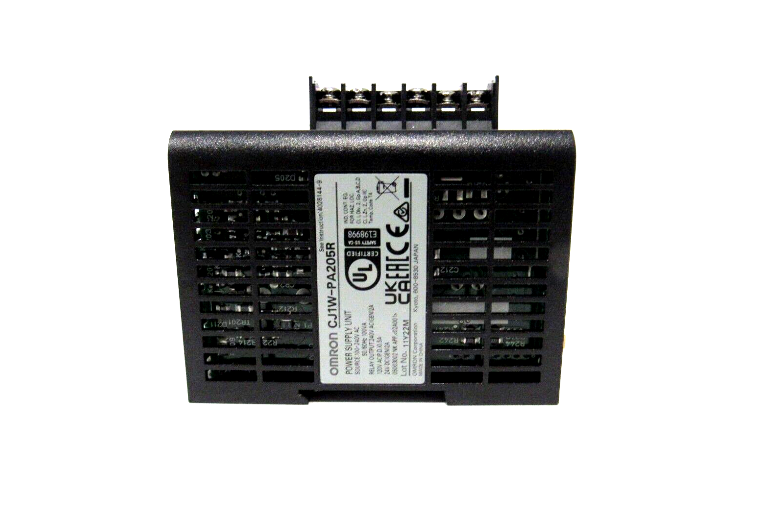 NEW OMRON CJ1W-PA205R POWER SUPPLY CJ1WPA205R - SB Industrial Supply, Inc.