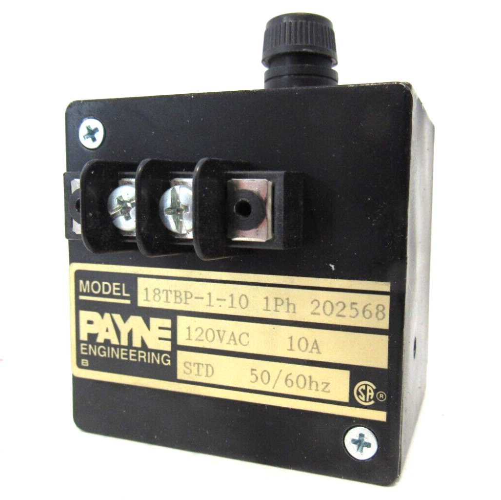 NEW PAYNE ENGINEERING 18TBP-1-10 SS POWER CONTROL 18TBP110 - SB Industrial Supply, Inc.