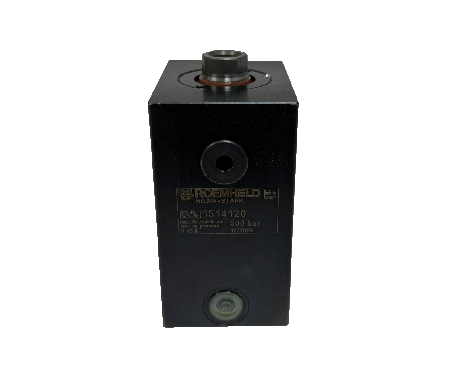 NEW ROEMHELD 1514120 BLOCK CYLINDER 32Dx20H - SB Industrial Supply, Inc.