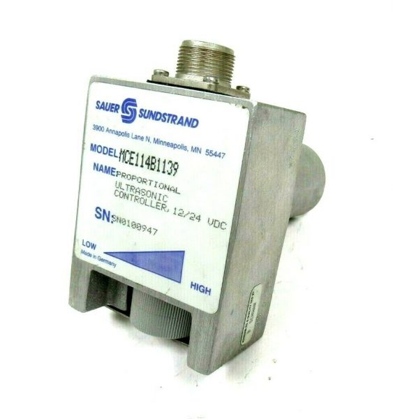 NEW SAUER SUNDSTRAND MCE114B1139 PROPORTIONAL ULTRASONIC CONTROLLER 12 ...