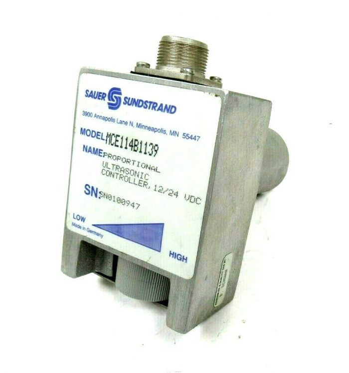 NEW SAUER SUNDSTRAND MCE114B1139 PROPORTIONAL ULTRASONIC CONTROLLER 12 ...
