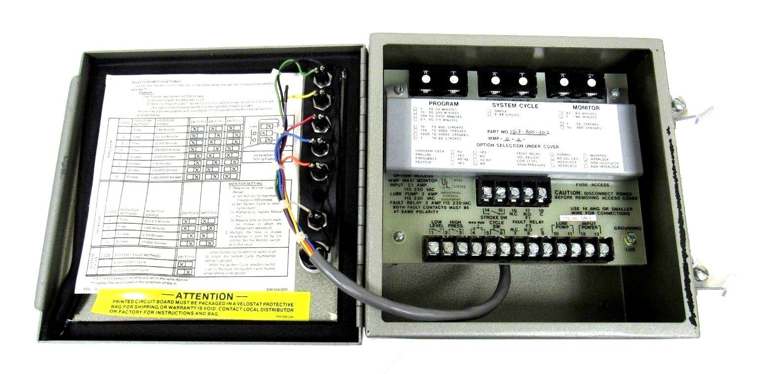 NEW TRABON 163-300-302 MAXI MONITOR CONTROLLER WMP-0-2 163300302 - SB ...