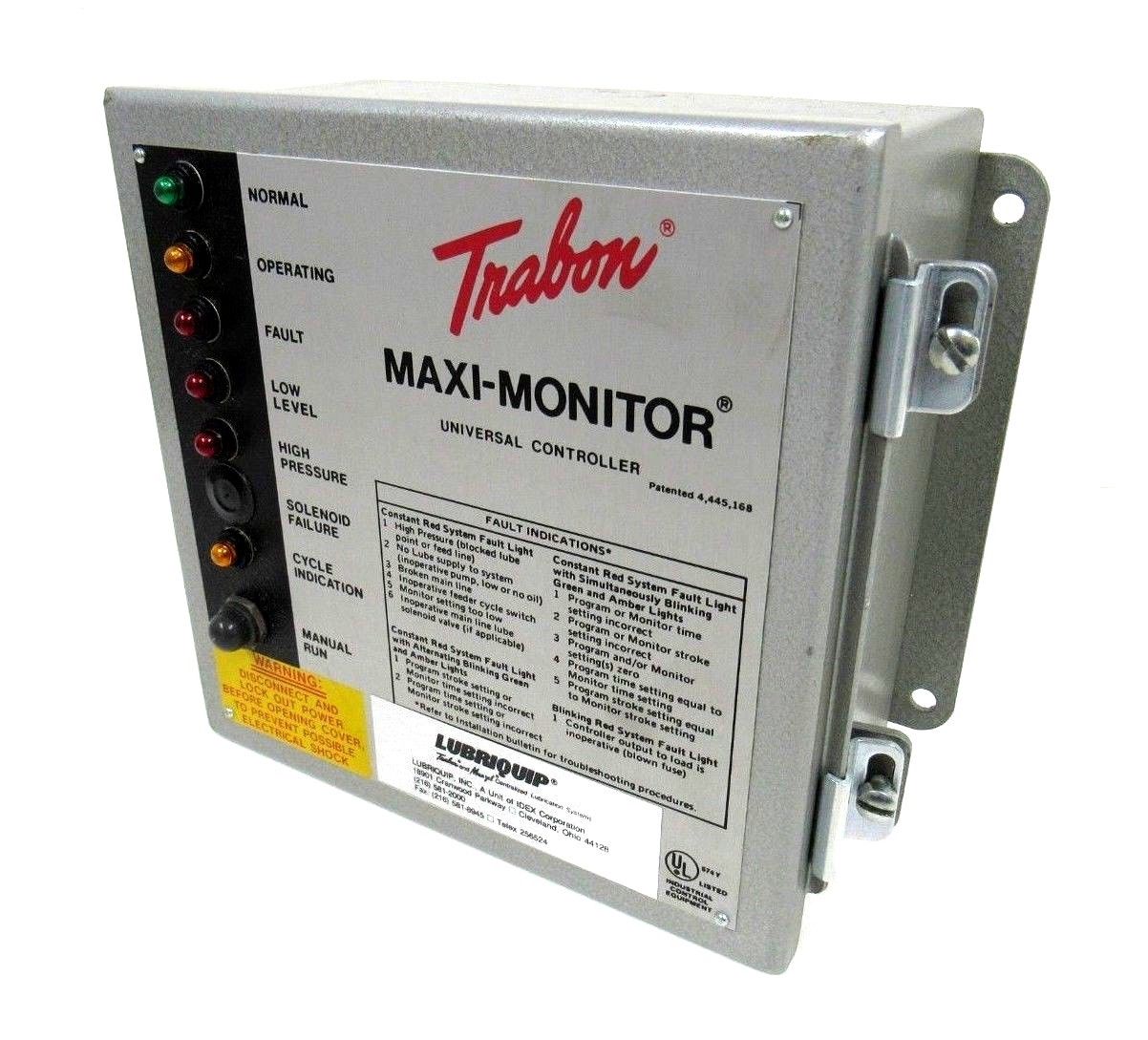 NEW TRABON 163-300-302 MAXI MONITOR CONTROLLER WMP-0-2 163300302 - SB ...
