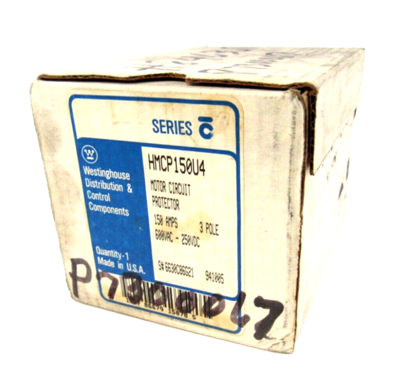 NEW WESTINGHOUSE HMCP150U4 CIRCUIT BREAKER 3 POLE 150A - SB Industrial ...