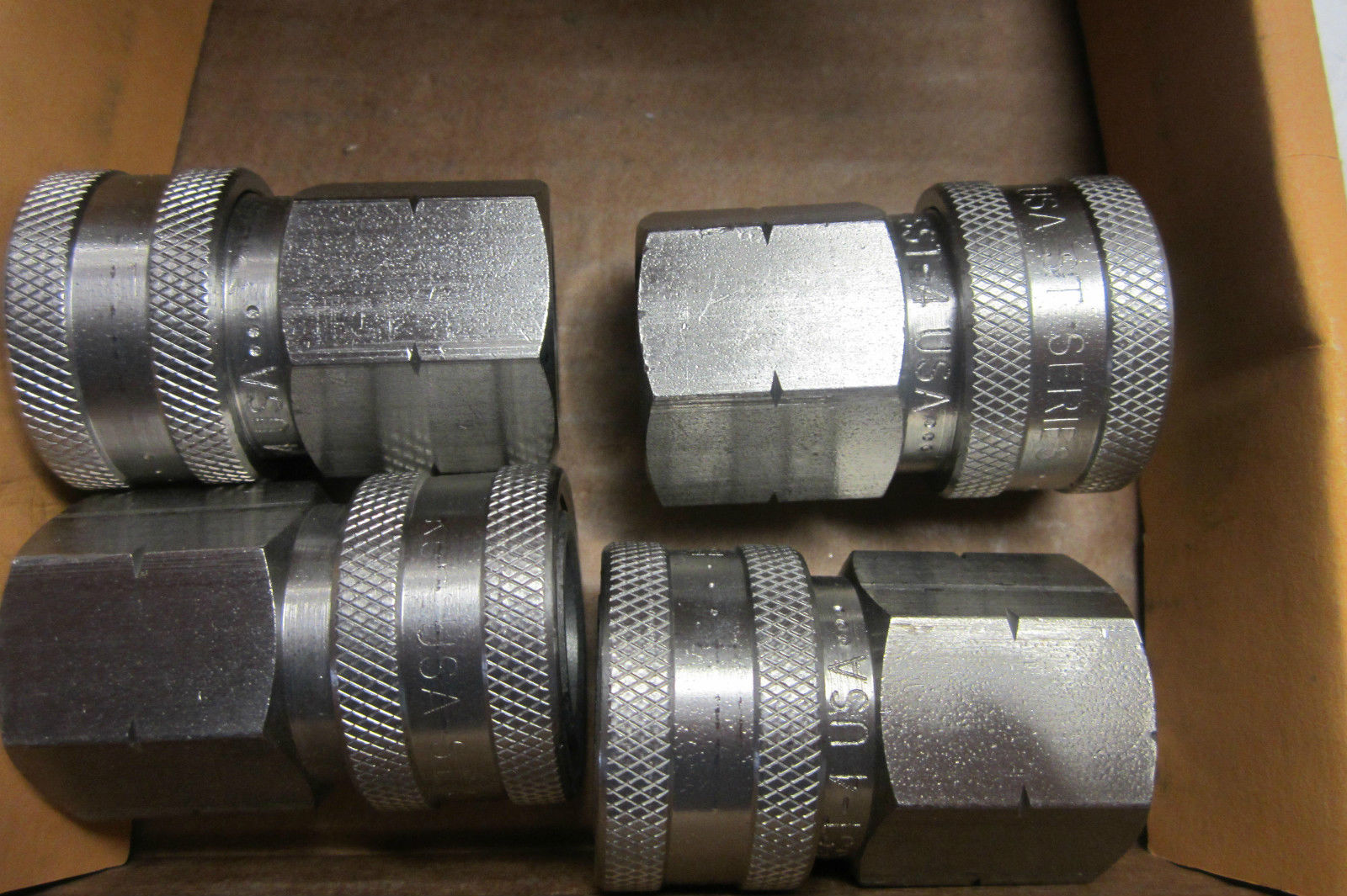 4 NEW PARKER SST-4 NON-VALVED COUPLER SST4 - SB Industrial Supply, Inc.