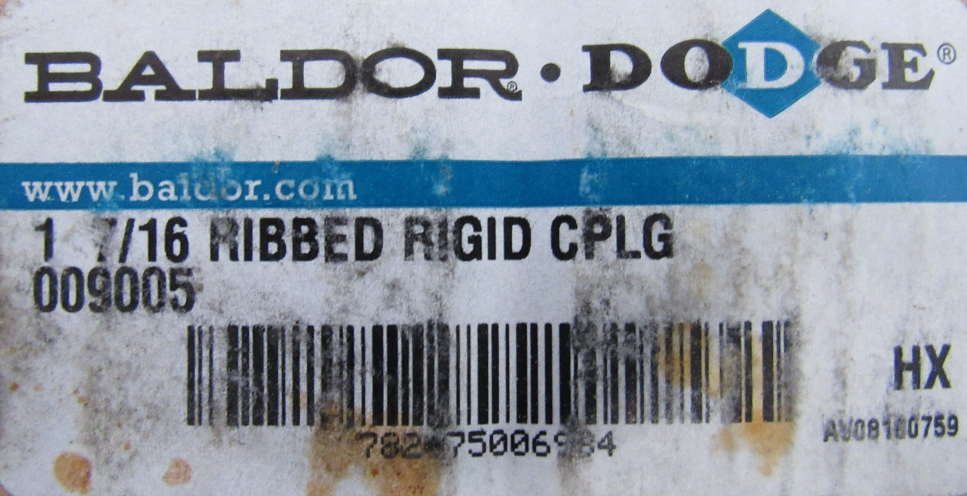 NEW BALDOR DODGE 009005 RIGID COUPLING 1-7/16" - SB Industrial Supply, Inc.
