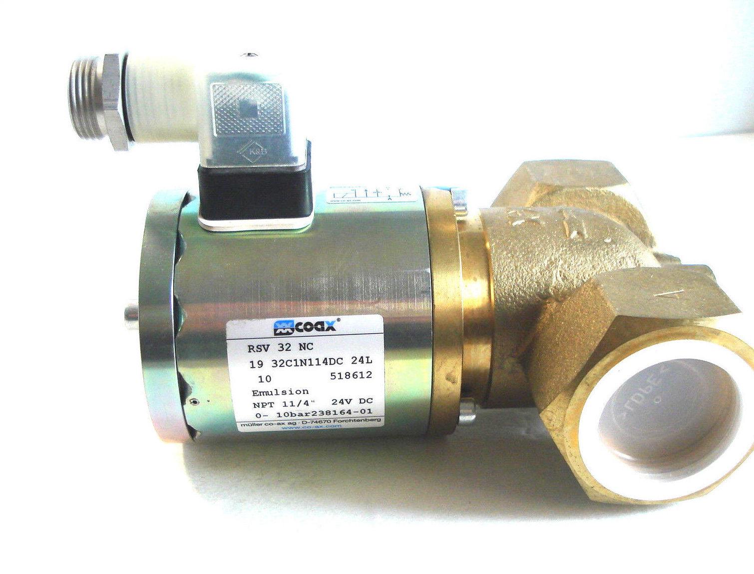 NEW COAX RSV 32 NC 19 32C1N114DC VALVE - SB Industrial Supply, Inc.