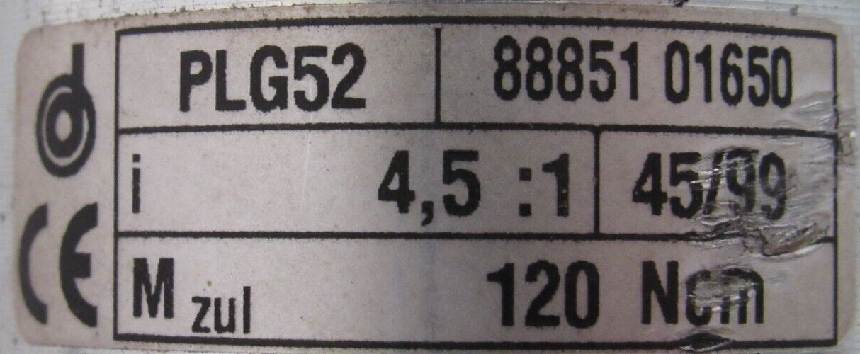 NEW DUNKERMOTOREN GR42X40 SERVO MOTOR W/ PLG52 TG11 3V ENCODER - SB ...