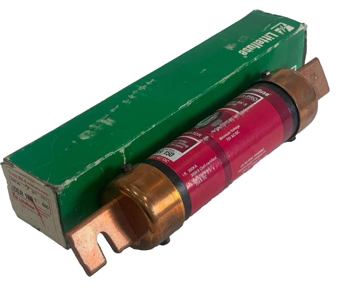 NEW LITTELFUSE IDSR150 RK-5 FUSE 600V - SB Industrial Supply, Inc.