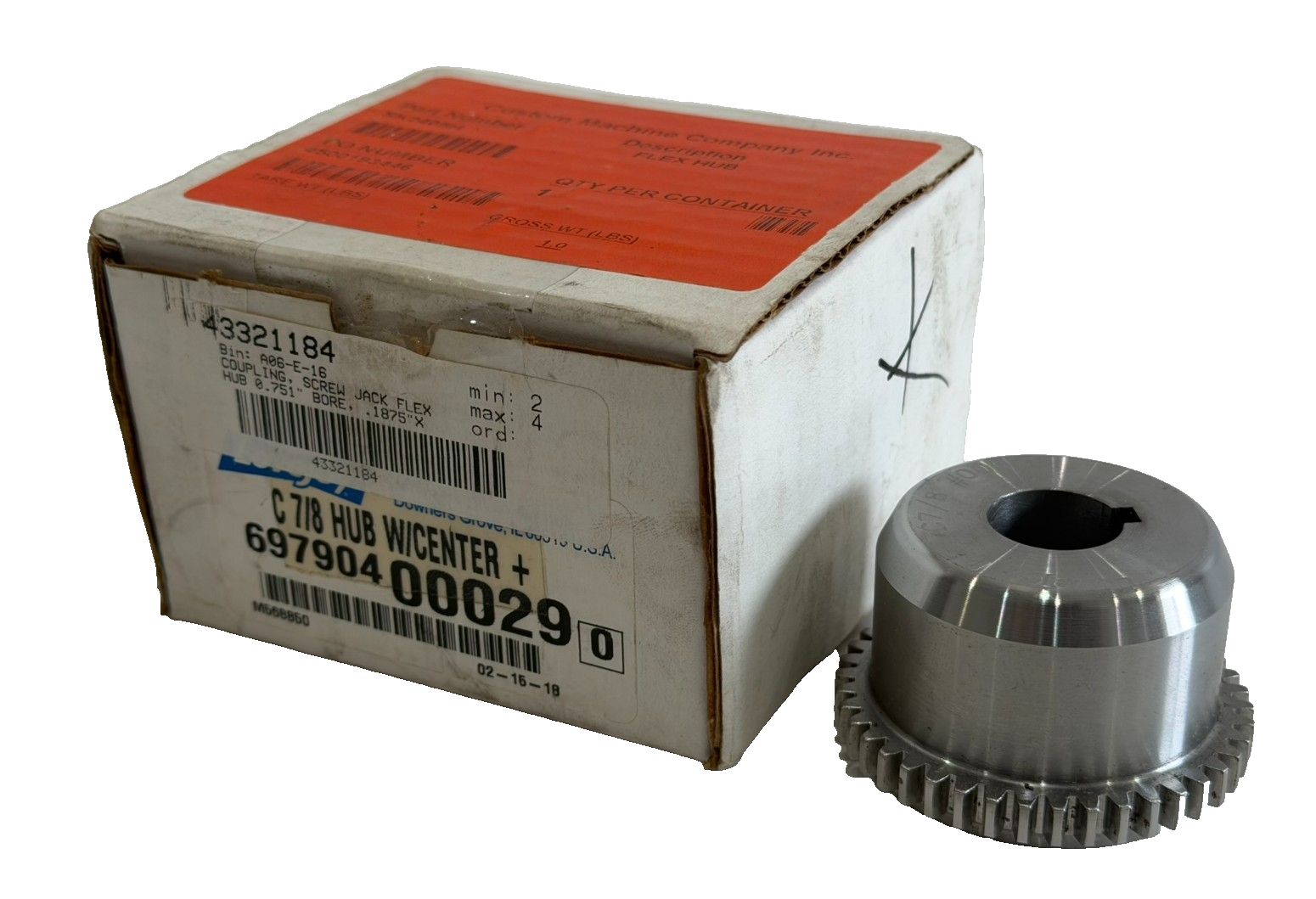 NEW LOVEJOY C7/8 00029 FLEX HUB - SB Industrial Supply, Inc.