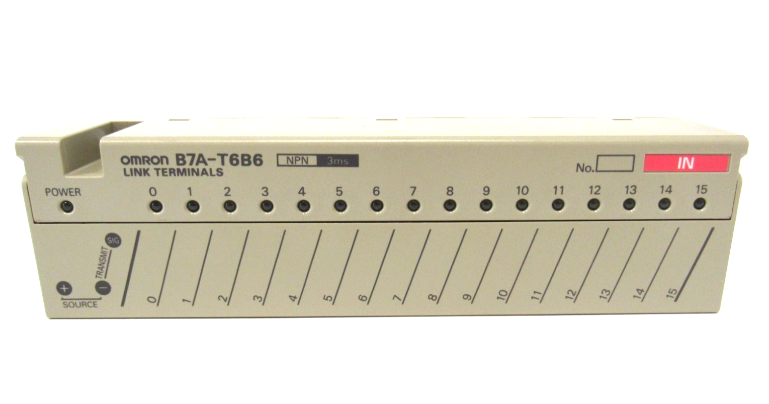 NEW OMRON B7A-T6B6 LINK TERMINALS B7AT6B6 - SB Industrial Supply, Inc.