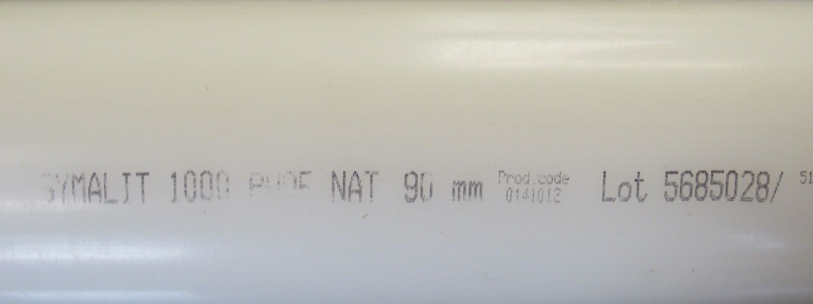 NEW QUADRANT 90MM x 39.5" SYMALIT PVDF 1000 ROD NATURAL - SB Industrial ...