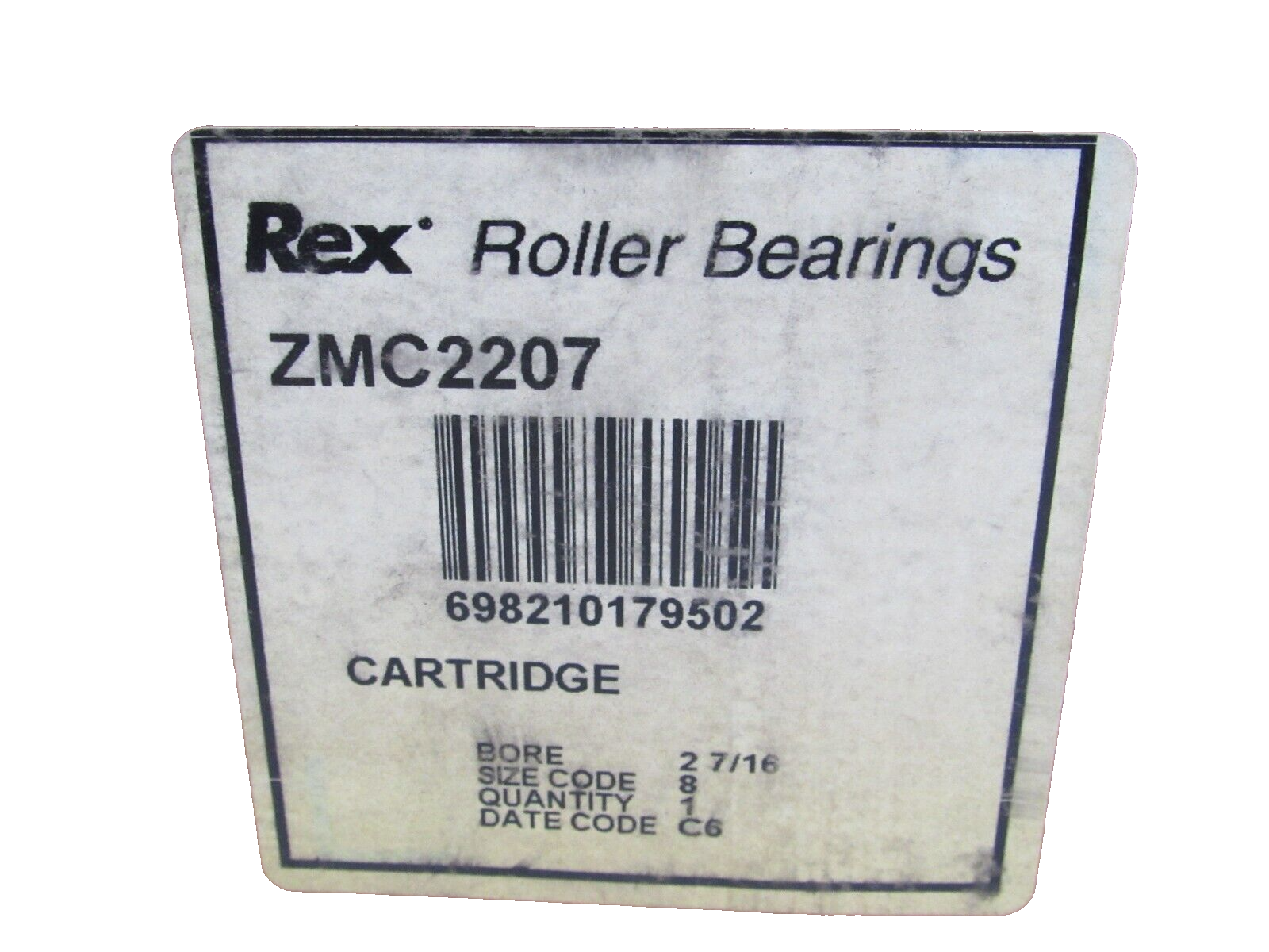 NEW REXNORD ZMC2207 CARTRIDGE ROLLER BEARING - SB Industrial Supply, Inc.