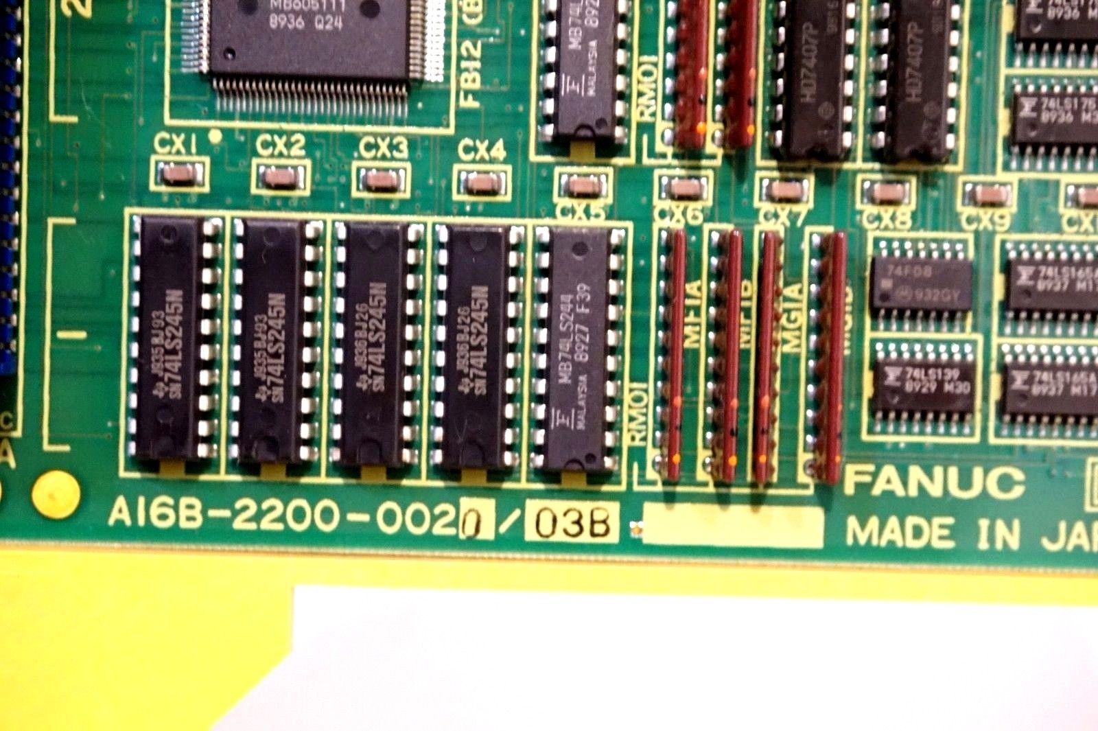REPAIRED FANUC A16B-2200-0020 / 03B POWER BASE BOARD A16B2200002003B ...
