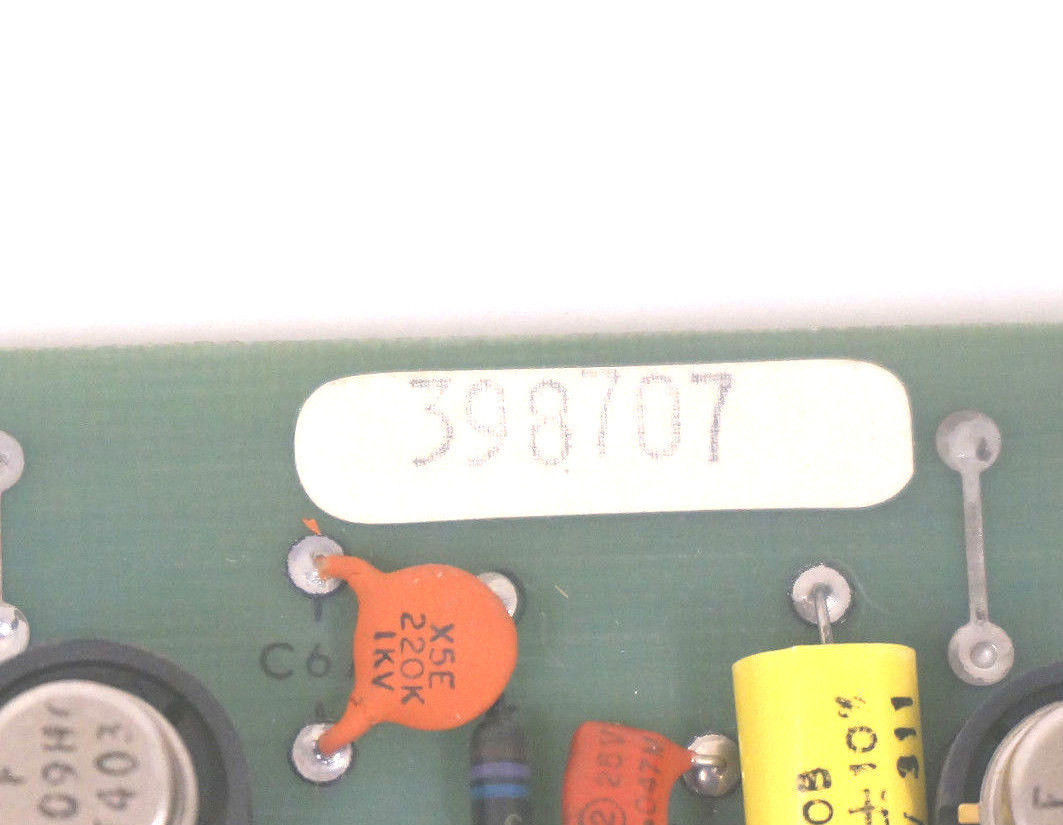 WESTINGHOUSE 398704-2-C ANALOG BOARD 398707 REPAIRED - SB Industrial ...