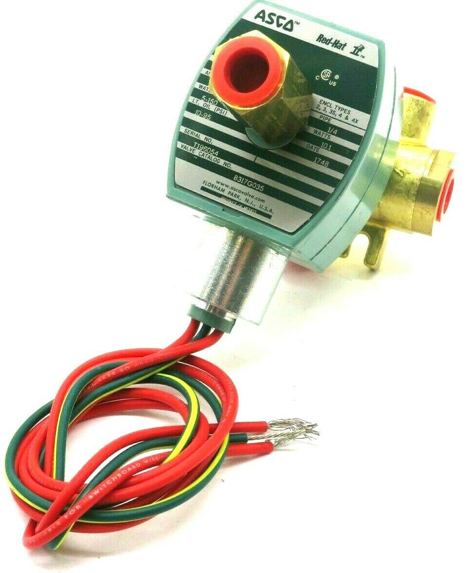 NEW ASCO 8317G035 SOLENOID VALVE 120/60,110/50 - SB Industrial Supply, Inc.