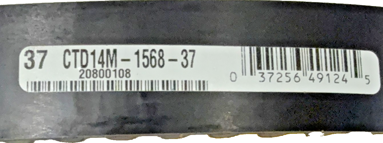 NEW CONTINENTAL CTD14M-1568-37 SYNCHRONOUS BELT CTD14M156837 - SB ...