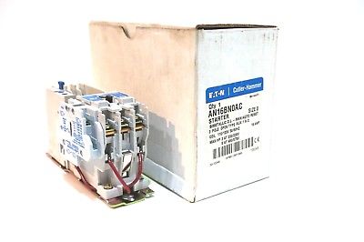 NEW EATON CUTLER HAMMER AN16-BN0AC STARTER SER.C1 SIZE 0 AN16BN0AC - SB ...