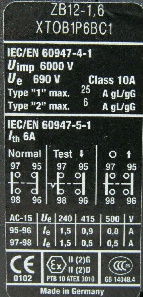NEW EATON XTCE007B10 CONTACTOR XT0B1P6BC1 - SB Industrial Supply, Inc.