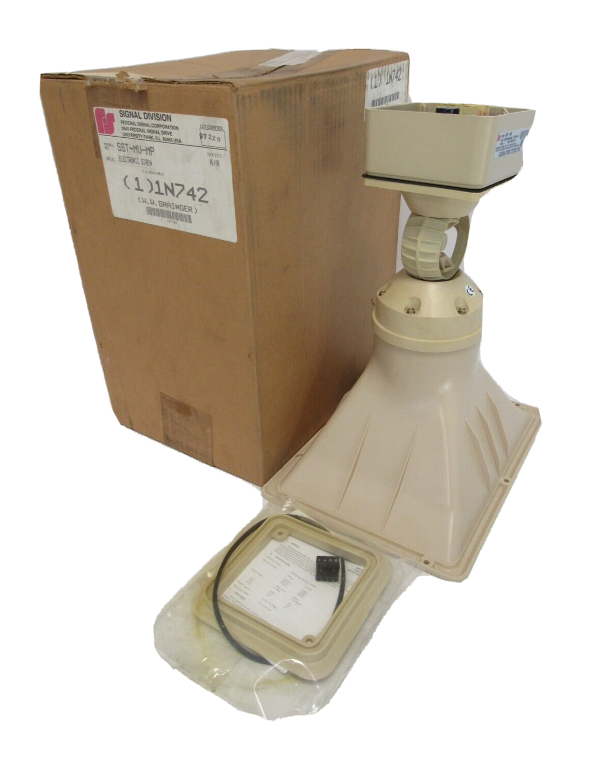 NEW FEDERAL SIGNAL SST-MV SIREN 1N742 SSTMV SST-MV-MP - SB Industrial ...