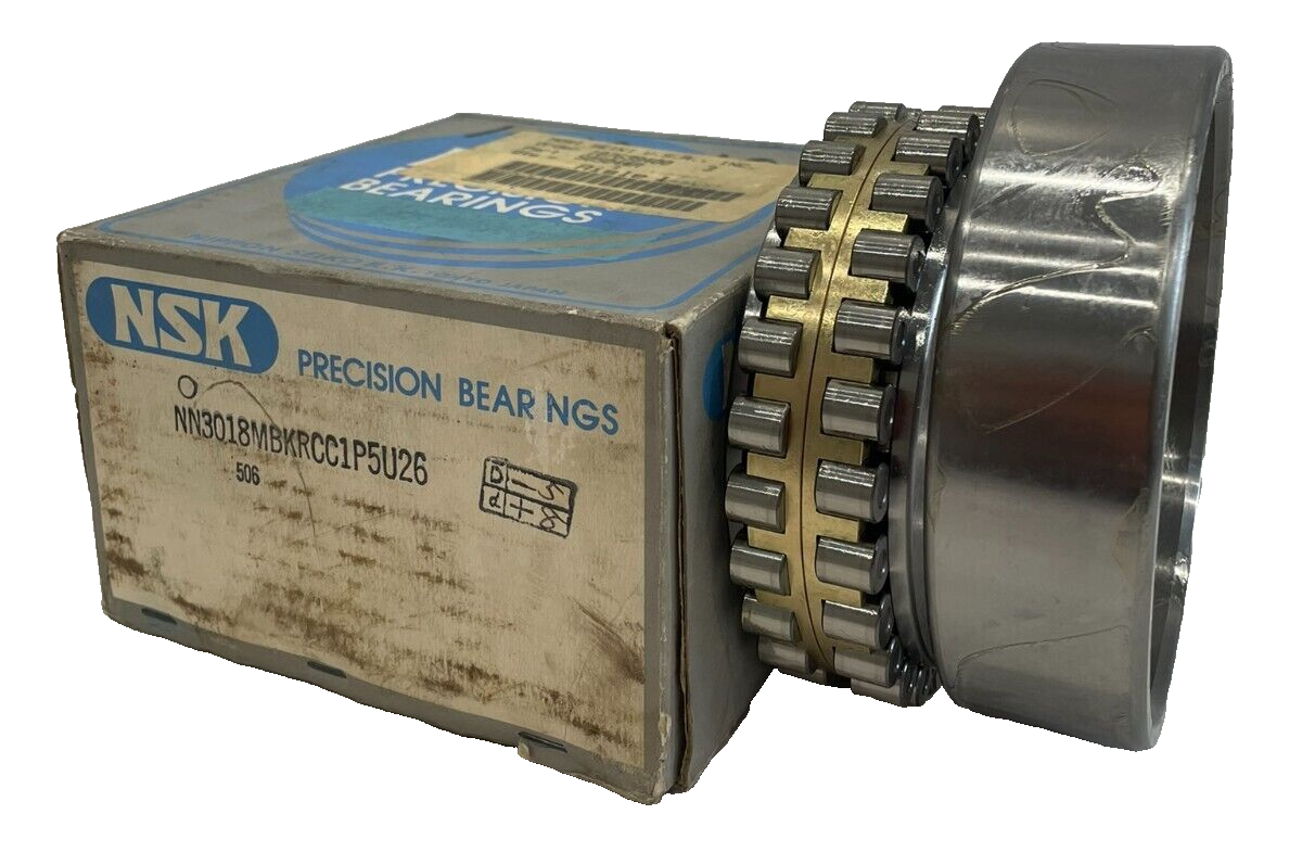 NEW NSK NN3018MBKRCC1P5U26 CYLINDRICAL BEARING & RAIL - SB Industrial ...