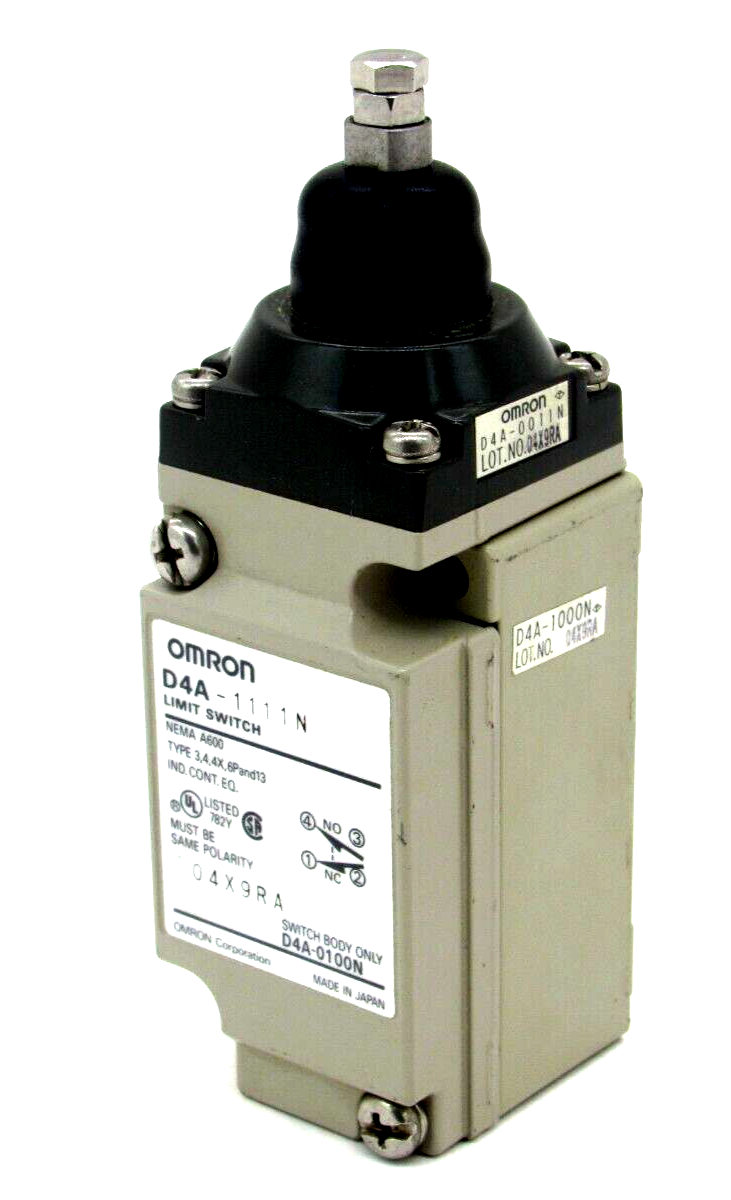 NEW OMRON D4A-1111N LIMIT SWITCH D4A-0100N D4A1111N - SB Industrial ...