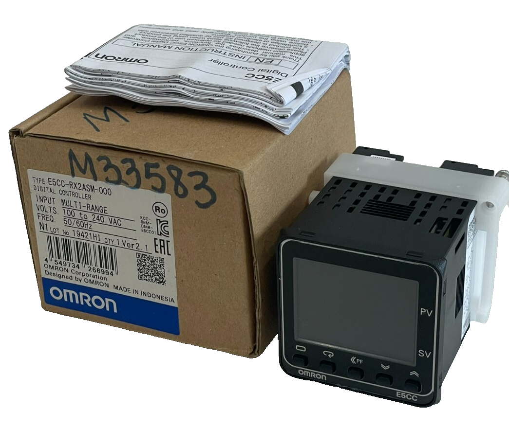 NEW OMRON E5CC-RX2ASM-000 DIGITAL CONTROLLER 100-240VAC 50/60HZ E5CCRX2ASM000 - SB Industrial ...