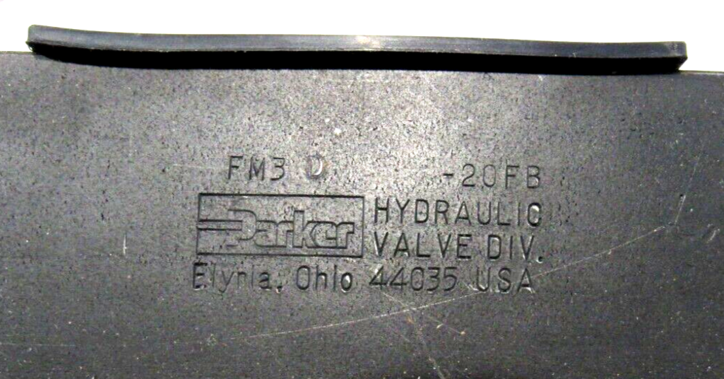 NEW PARKER FM3D-20FB FLOW CONTROL VALVE FM3D20 FM3D20FB - SB Industrial ...