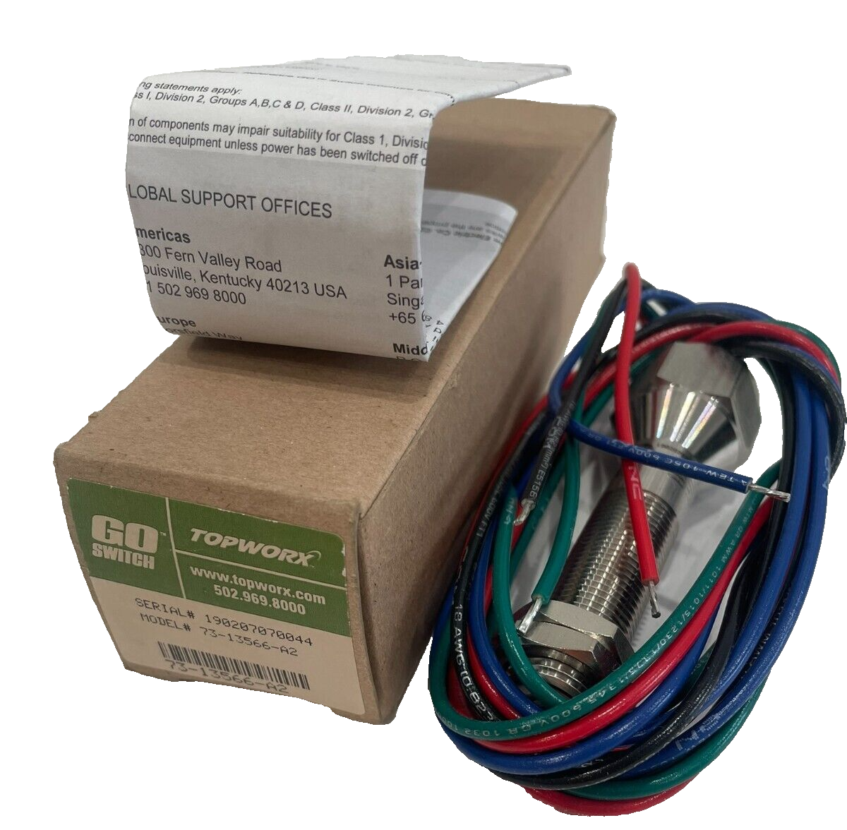NEW TOPWORK GO SWITCH 73-13566-A2 LIMIT SWITCH 7313566A2 - SB ...