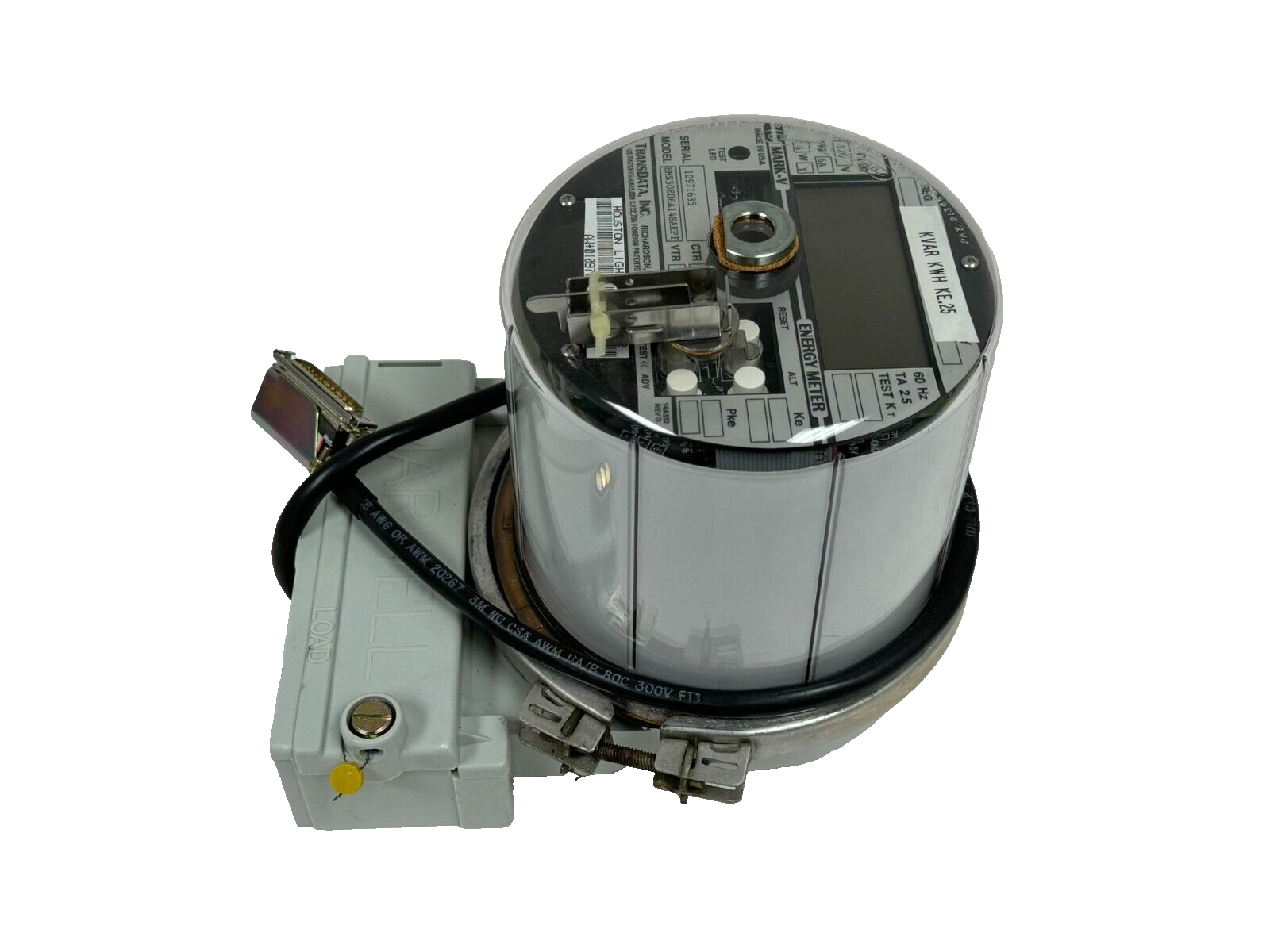 NEW TRANSDATA MARK-V ENERGY METER EMS50E06A14SAEPT CL20 120V 6A 4W - SB ...