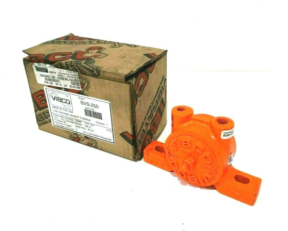 NEW VIBCO BVS-250 PNEUMATIC VIBRATOR BVS250 - SB Industrial Supply, Inc.