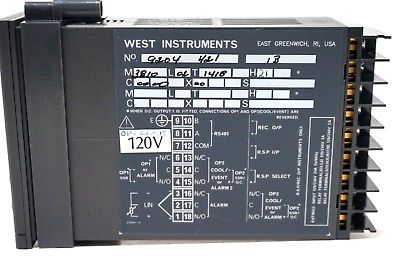 NEW WEST INSTRUMENTS M3810L02T1418H21 TEMPERATURE CONTROLLER 3000 SERIES - SB Industrial Supply ...