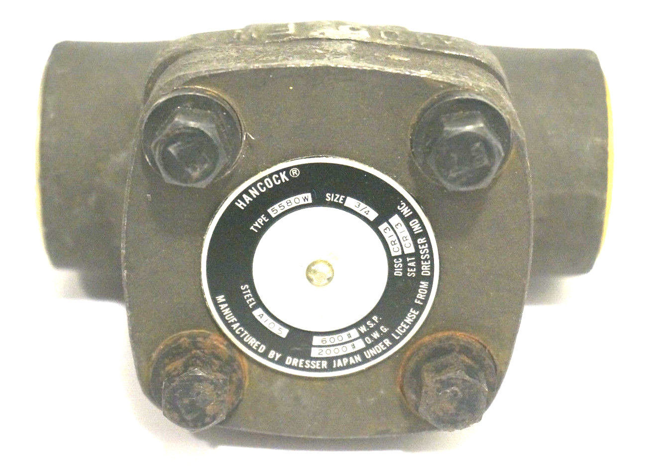 NEW HANCOCK 5580W VALVE 3/4'' A105 FW - SB Industrial Supply, Inc.