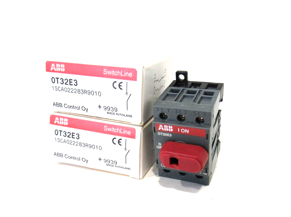 LOT OF 2 NEW ABB OT32E3 DISCONNECT SWITCH 1SCA022283R9010 - SB ...