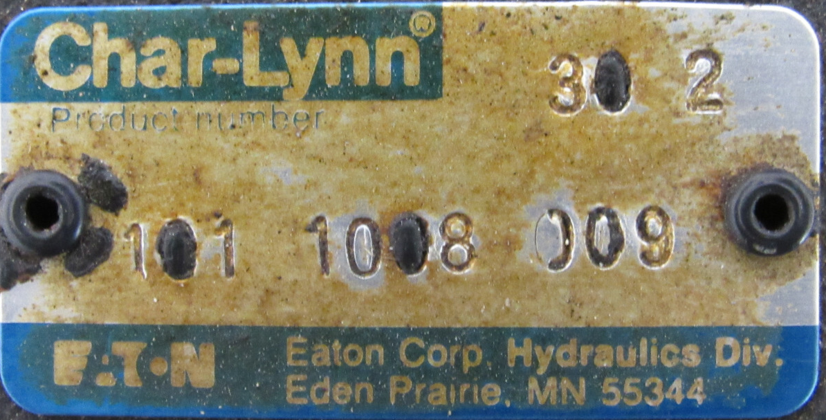 NEW CHAR LYNN EATON 101-1008-009 HYDRAULIC MOTOR 1011008009 - SB ...