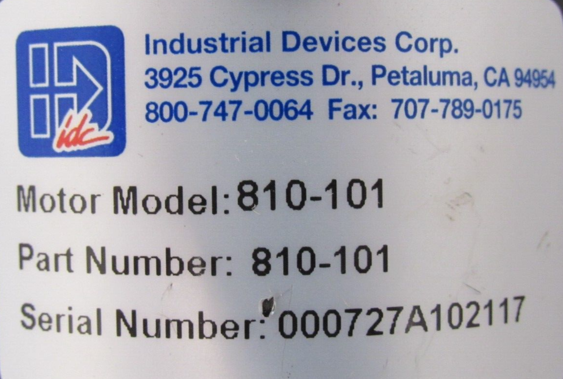 NEW INDUSTRIAL DEVICES 810-101 ACTUATOR 810101 - SB Industrial Supply, Inc.
