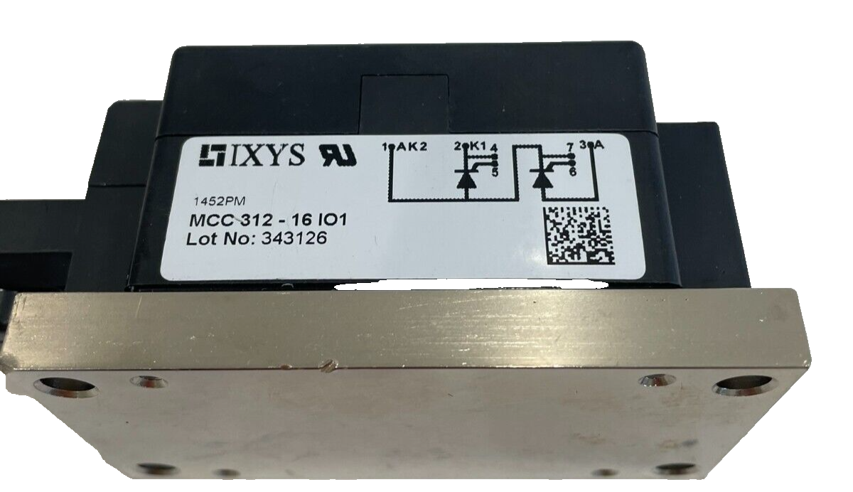 NEW IXYS MCC312-16IO1 THYRISTOR MODULE MCC31216IO1 - SB Industrial ...