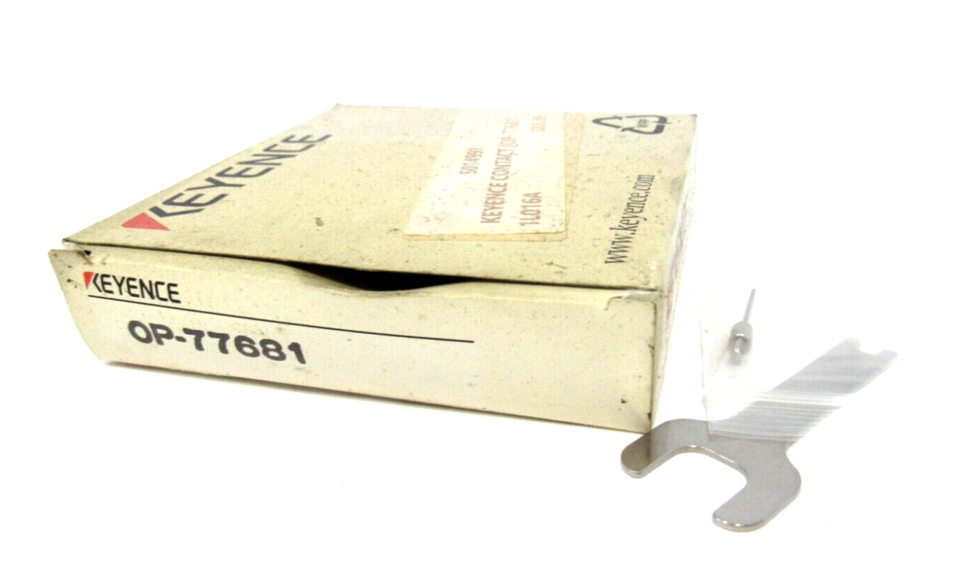 NEW KEYENCE OP-77681 CONTACT, NEEDLE TYPE OP77681 - SB Industrial ...