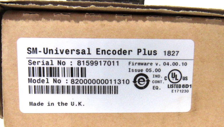 NEW NIDEC 82000000011310 SM-UNIVERSAL ENCODER PLUS - SB Industrial Supply, Inc.